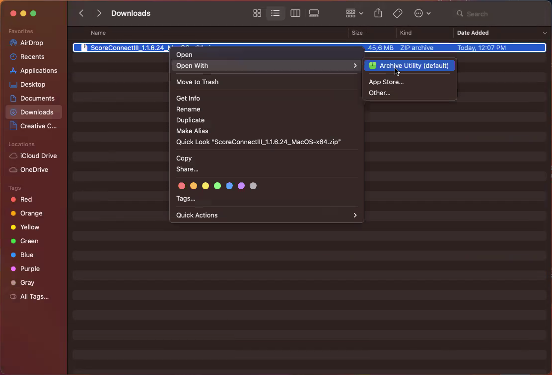 ScoreConnectIII on Linux and MacOS - Sportzcast Docs